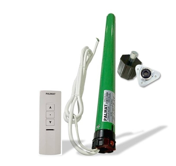 PALMAT Radio Buisvormige Rolluikmotor Met 1 Kanaals Afstandsbediening ...