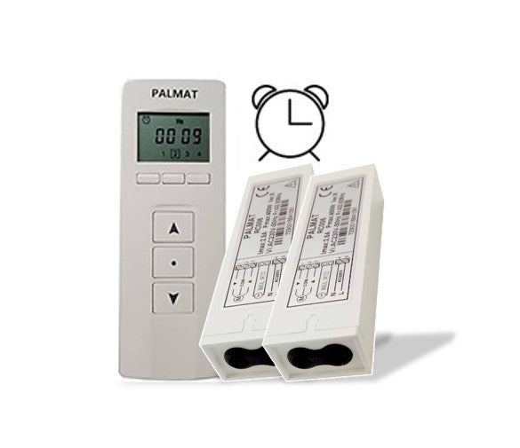 PALMAT Receiver for Roller Shutter Motor with 4 Channenls Remote Contr ...